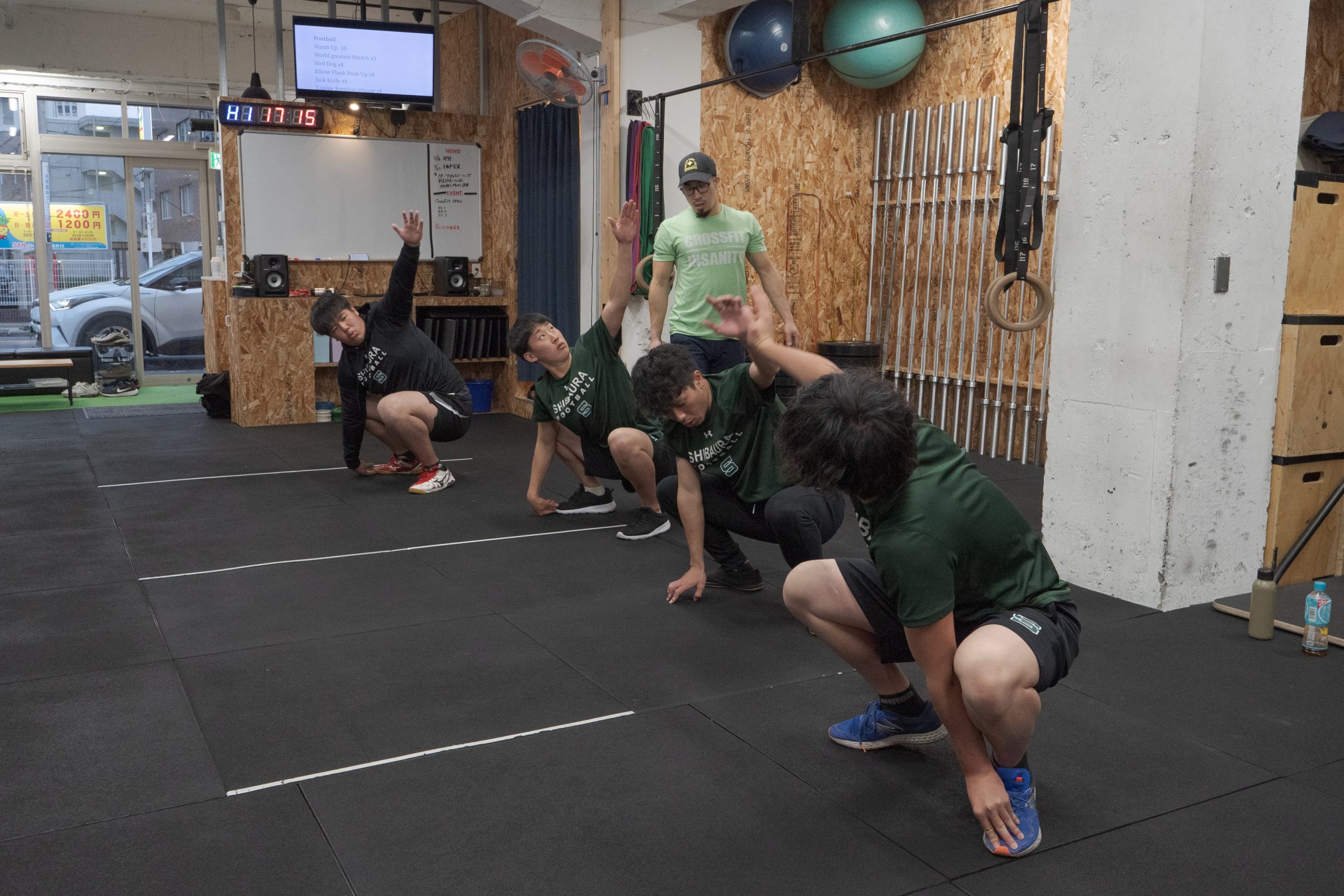 芝浦工大アメリカンフットボール部トレーニング会！ - CrossFit Omiya クロスフィット大宮